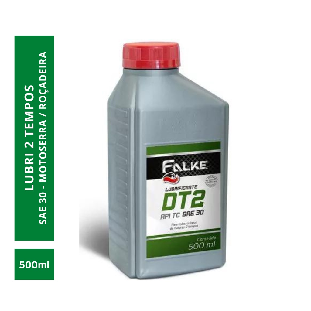 Oleo Lubrificante 2 Tempos SAE 30 Falke 500ml | Shopee Brasil