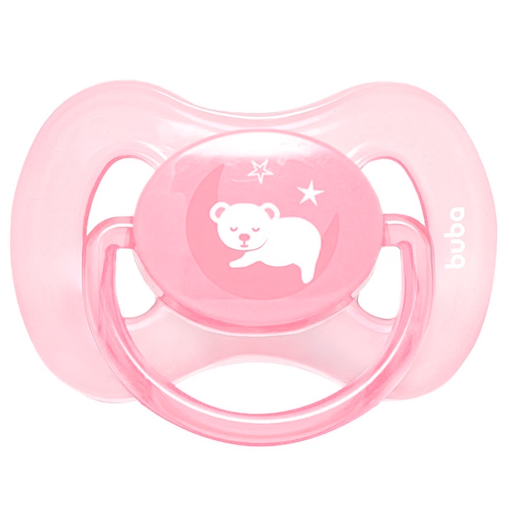 Chupeta Bebê Infantil Criança + 6 Meses Tamanho 2 Bico Simétrico de ...