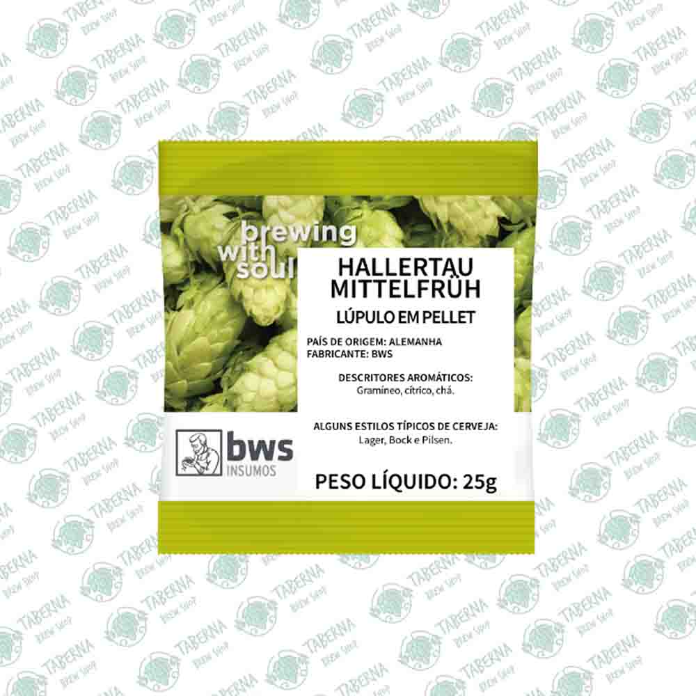 Lúpulo Hallertau Mittelfrueh T90 25g - BWS | Shopee Brasil