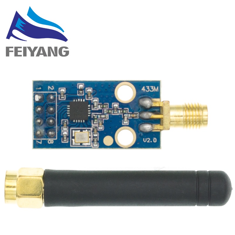 Cc1101 Módulo Sem Fio Com Sma Antena Módulo Transceptor Sem Fio Para ...