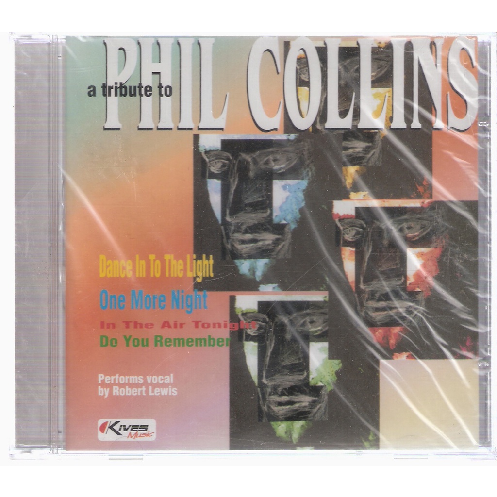 Cd Phil Collins - Tribute Robert Lewis ( Lacrado ) | Shopee Brasil
