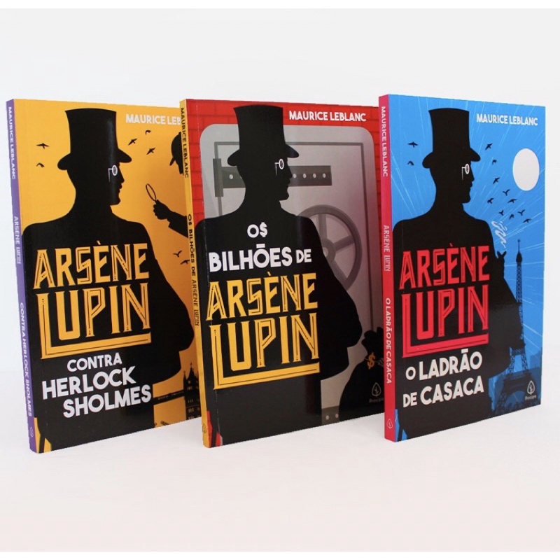 Arsène Lupin - Box 3 livros | Shopee Brasil