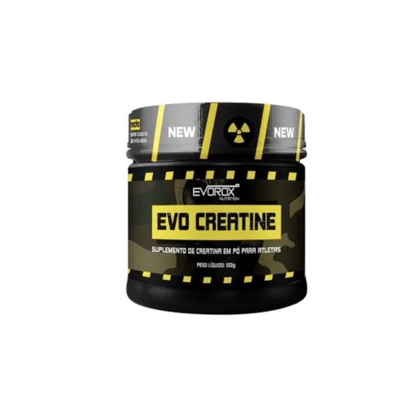 Evo Creatine Creatina Monohidratada Evorox Nutrition 100g | Shopee Brasil