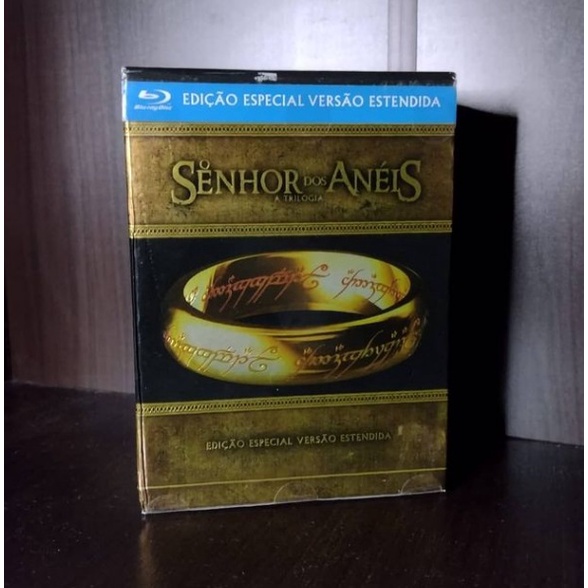 Box DVD's O Senhor dos Aneis. A trilogia versão estendida, Blu-ray. | Shopee Brasil