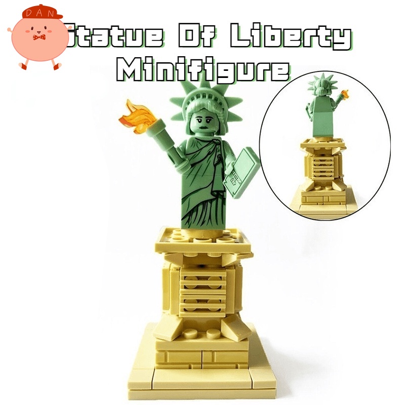 Estátua Da Liberdade Kopf LEGO Minifigure | Shopee Brasil