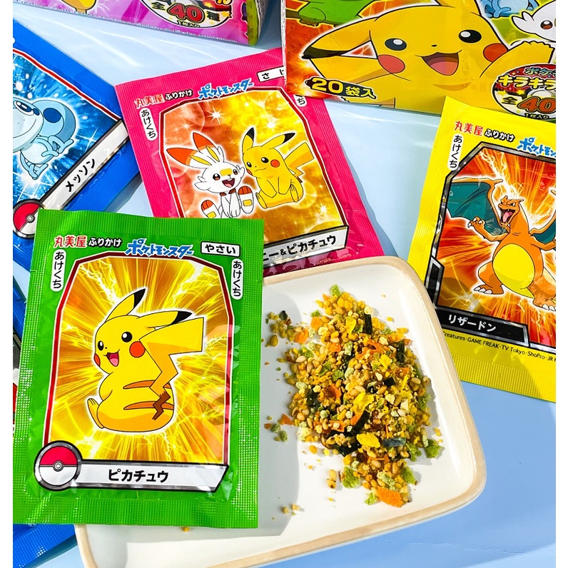 Combo Furikake Pokémon - Tempero para arroz, oniguiri, salas e lanches ...
