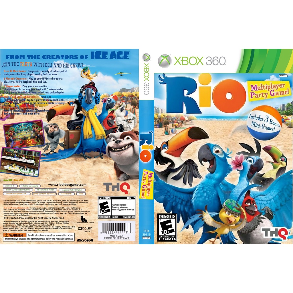 Rio P/ XBOX360 (LTU/LT/JTAG/RGH) | Shopee Brasil