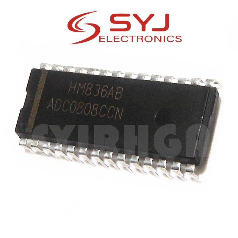 10 PCS ADC0808CCN ADC0808 DIP-28 Em Estoque | Shopee Brasil