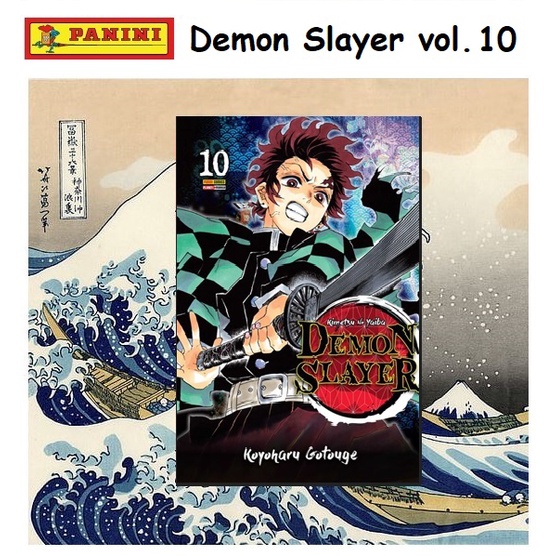 Mangá Demon Slayer vol. 10 Panini (Lacrado) | Shopee Brasil