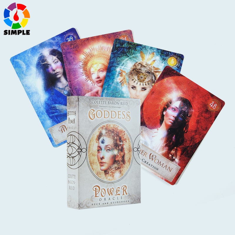 Goddess Power Oracle: Deck Card Torat Game | Shopee Brasil