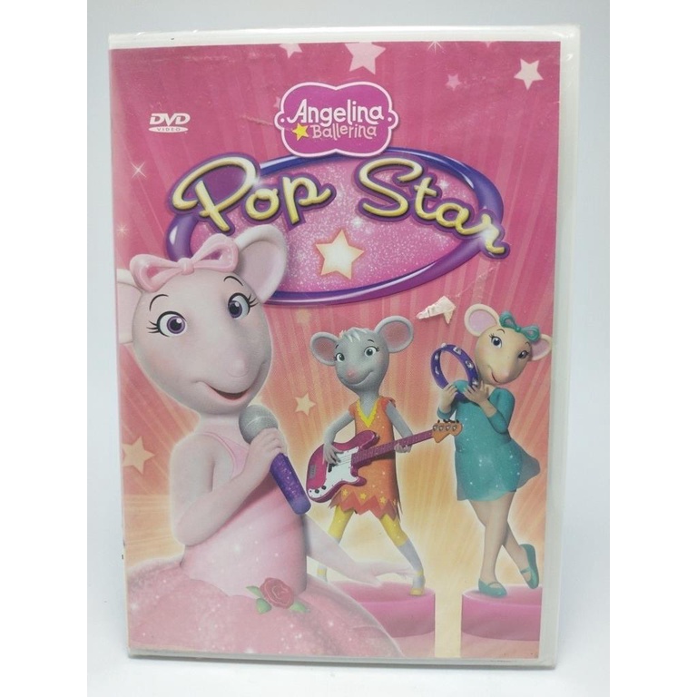 Dvd Angelina Ballerina Pop Star Original E Lacrado Shopee Brasil
