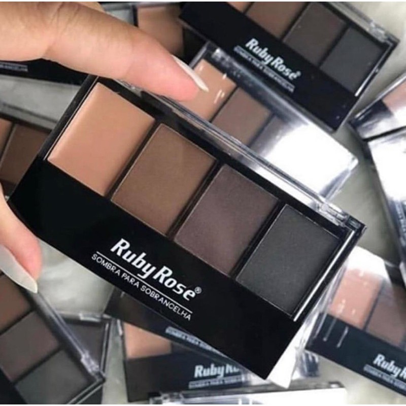 Paleta de Sobrancelha Ruby Rose | Shopee Brasil