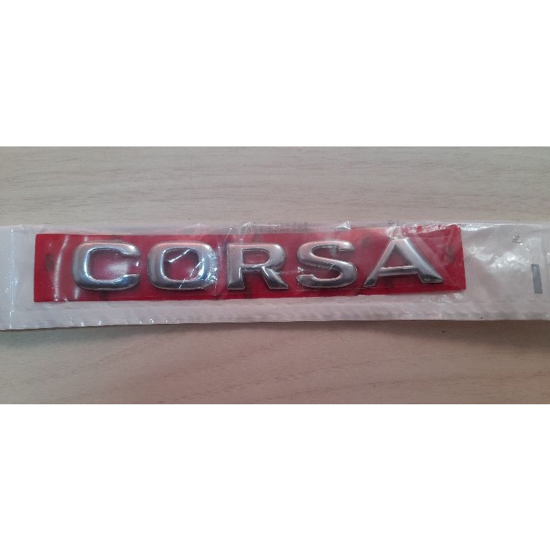 letreiro emblema corsa | Shopee Brasil