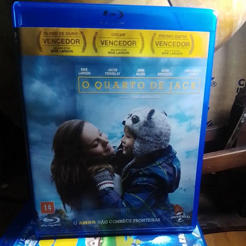 Blu Ray o quarto de Jack original | Shopee Brasil