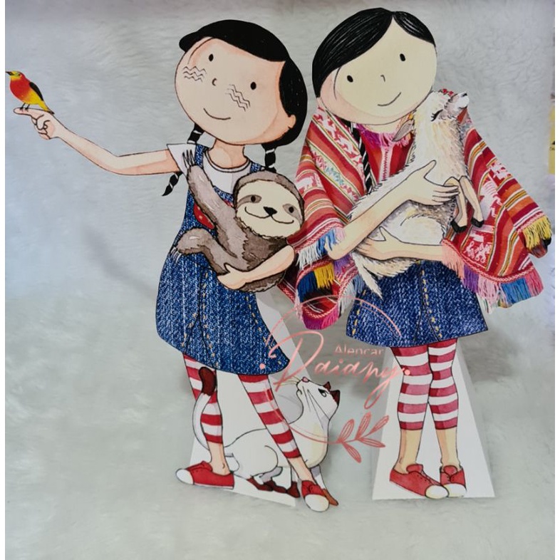 Kit festa diário de Pilar, caixinhas, topo, totens de mesa, topper para ...