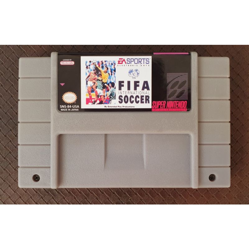 Fifa International Soccer Snes Super Nintendo ( Chipada ). | Shopee Brasil