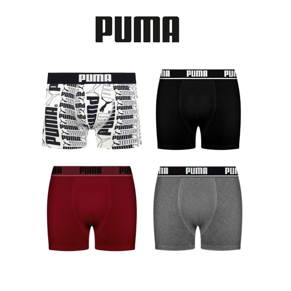 Kit Com 10 Cueca Boxer Box Puma Sortido | Shopee Brasil