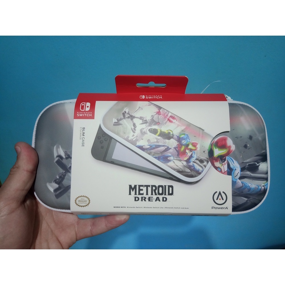 Slim Case Metroid Dread Oficial Nintendo Switch | Shopee Brasil