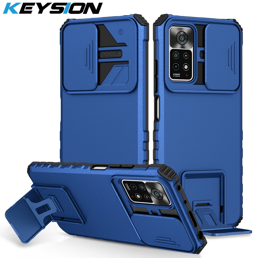 KEYSION Capa À Prova De Choque Para Redmi 10 10C 10A Puxar Câmera ...