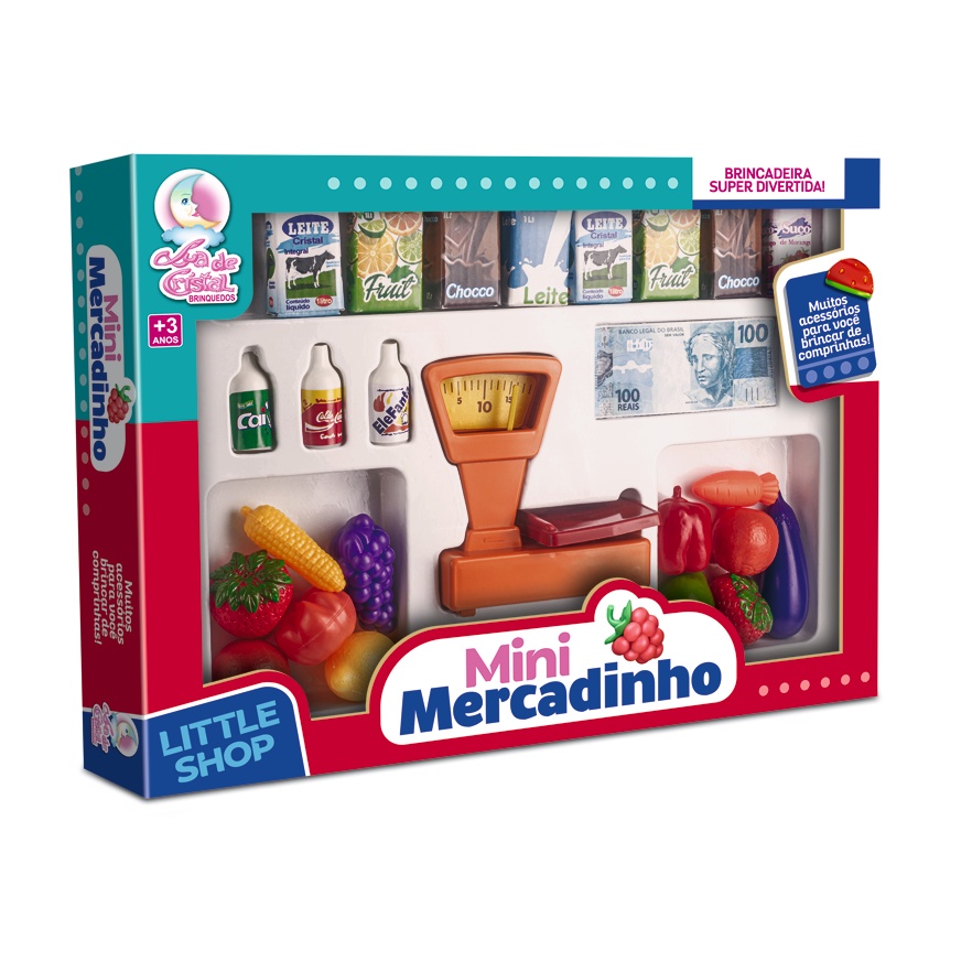 Mini Mercado Infantil Quitanda Frutas e Legumes | Shopee Brasil