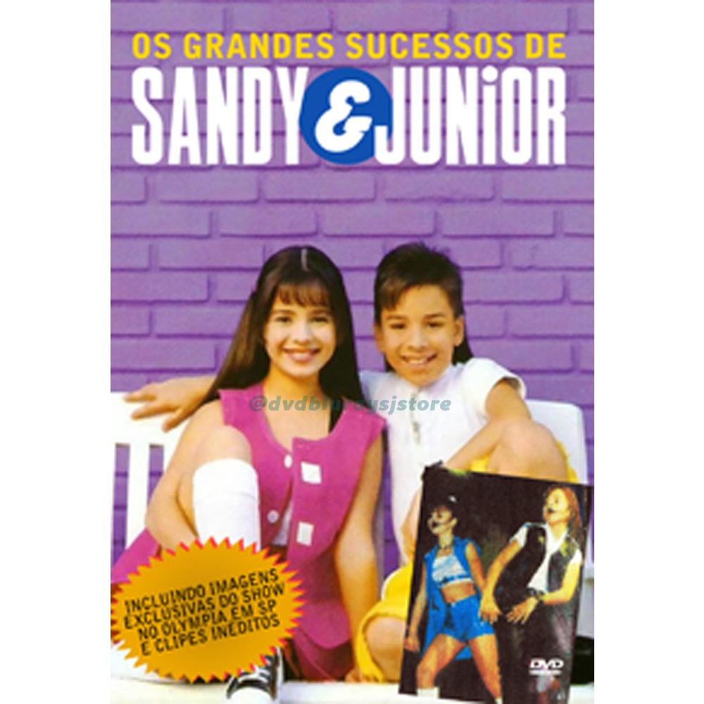 DVD Sandy e Junior Os Grandes Sucessos | Shopee Brasil