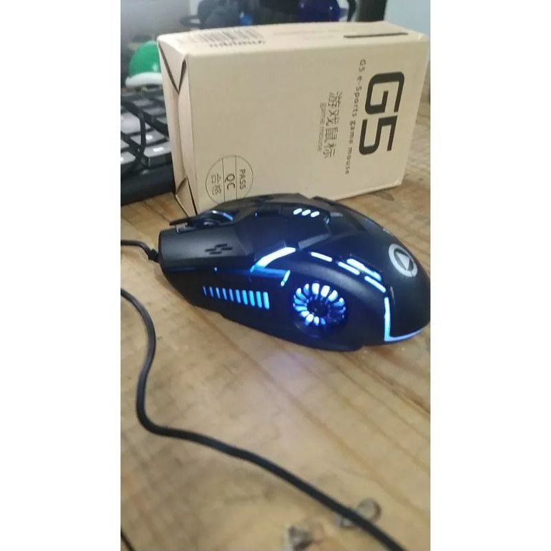 Mouse gamer Rgb 3200 dpi G5 e-sports | Shopee Brasil