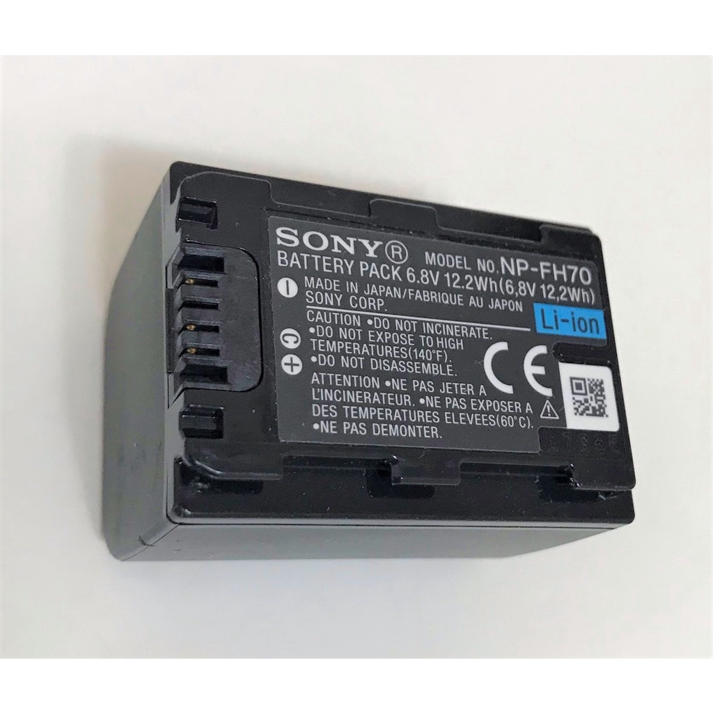 Bateria Original Sony Np-fh70 Usada | Shopee Brasil