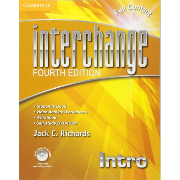 Interchange Intro 4th Edition Student's book | Shopee Brasil