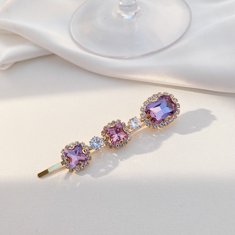 Acessórios De Cabelo Menina Pearl Avó Pérola Verde Água Diamante Grampo ...