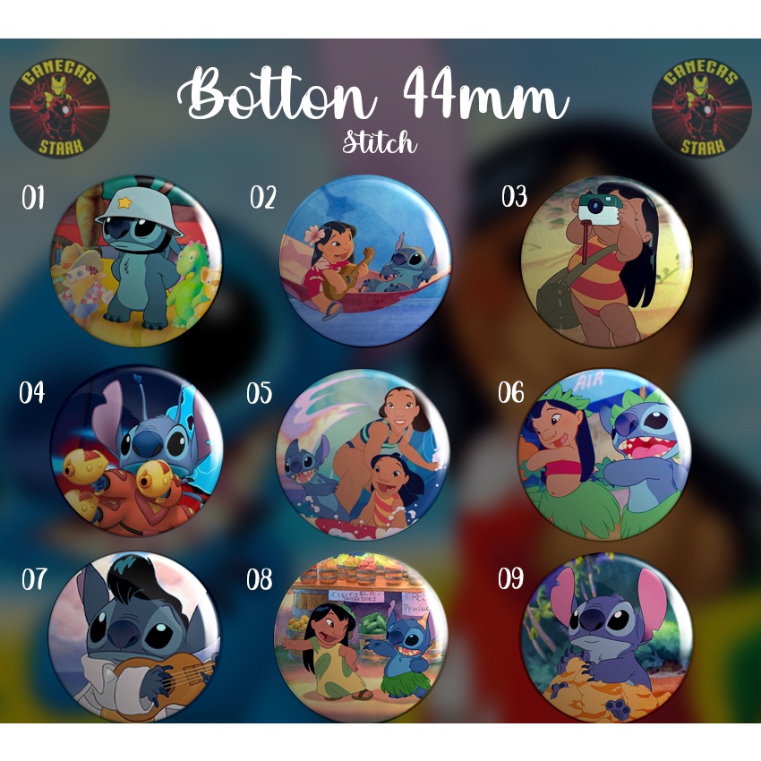 Stitch - Botton/Broche | Shopee Brasil