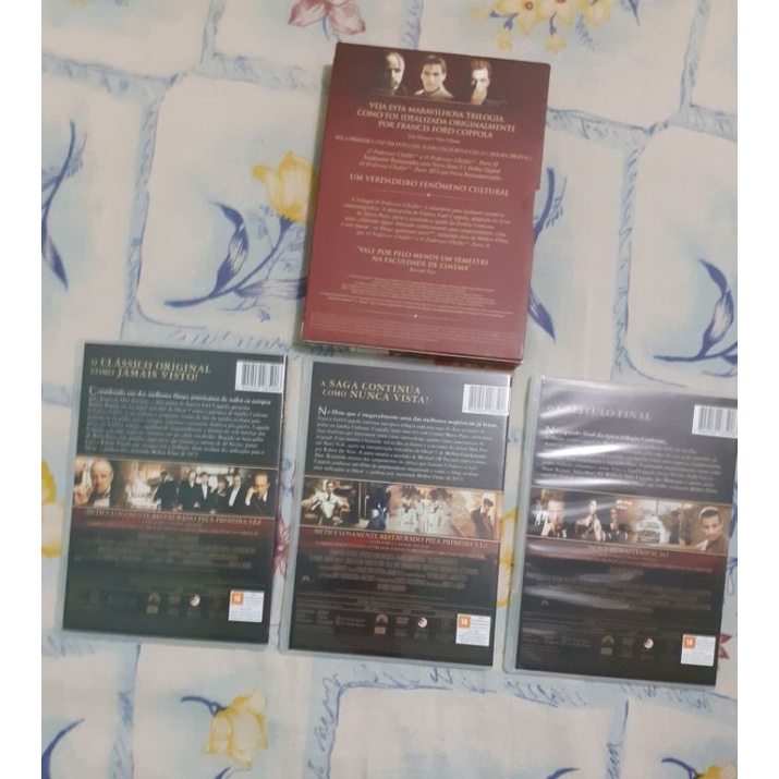 Box Trilogia O Poderoso chefão. | Shopee Brasil