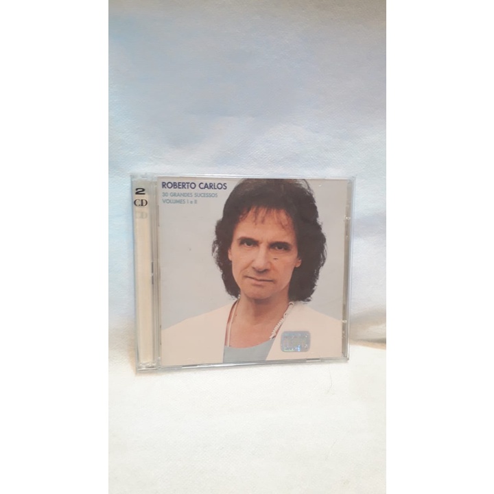 cd roberto carlos 30 grandes sucessos volumes I e II | Shopee Brasil