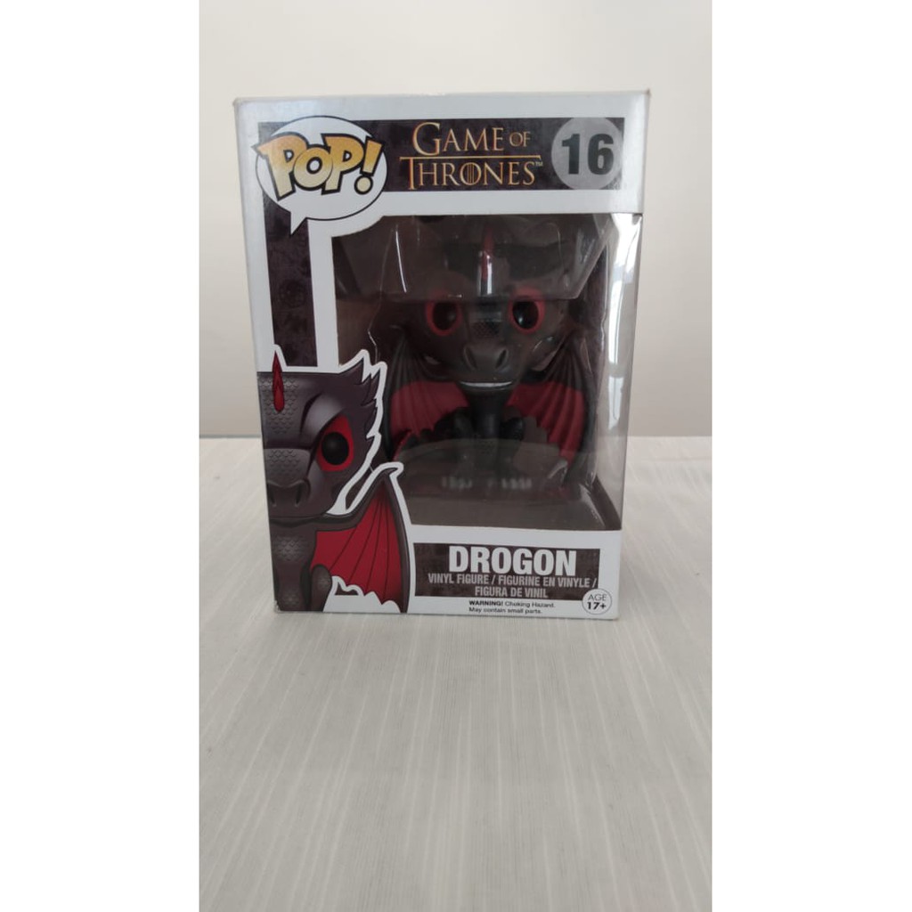 FUNKO POP! - Drogon - 16 - Game of Throne - Original e Novo! | Shopee ...