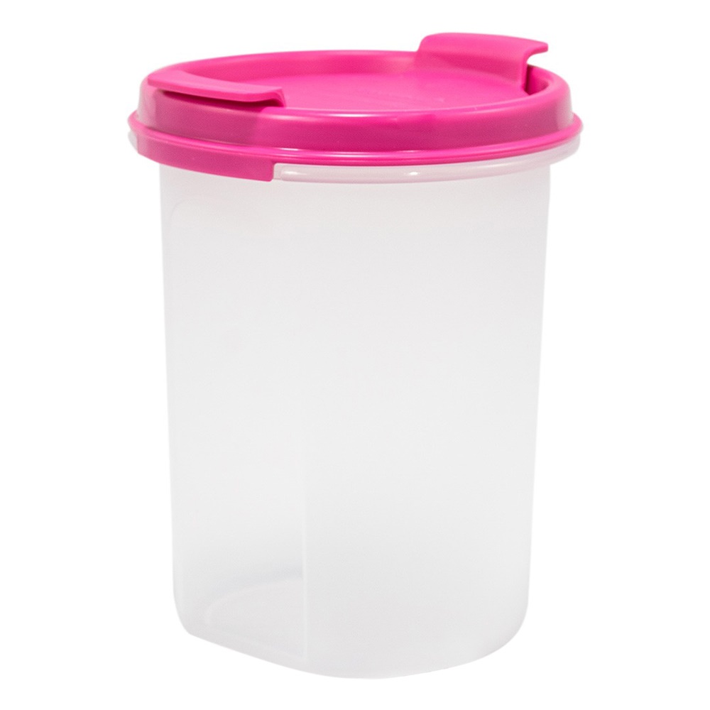 Tupperware Modular Redondo Dispenser 440ml Rosa | Shopee Brasil