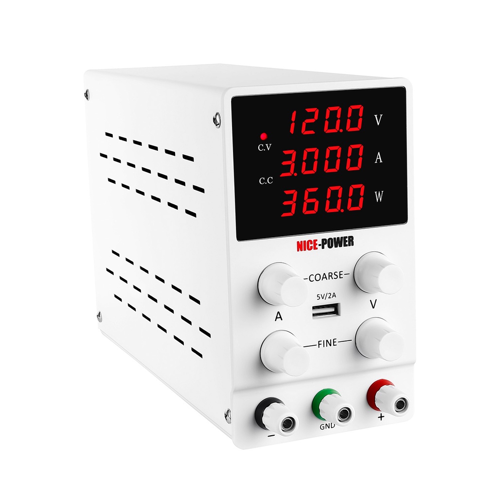 Fonte De Alimentação 30V 60V 120V DC Ajustável , LED 3 Dígitos , 5V ...