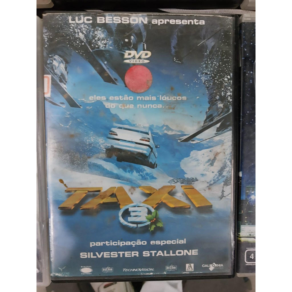DVD TAXI 3(USADO) | Shopee Brasil