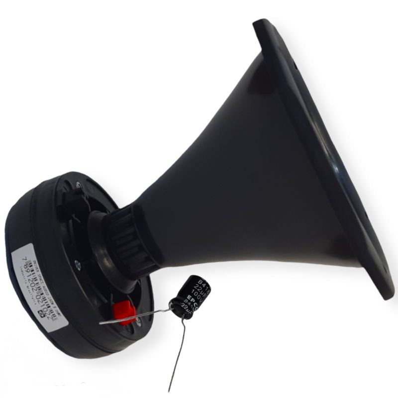 Driver 160w Rms Space Audio Original Completo Com Corneta E Capacitor - SPA DRIVER 160WP ...