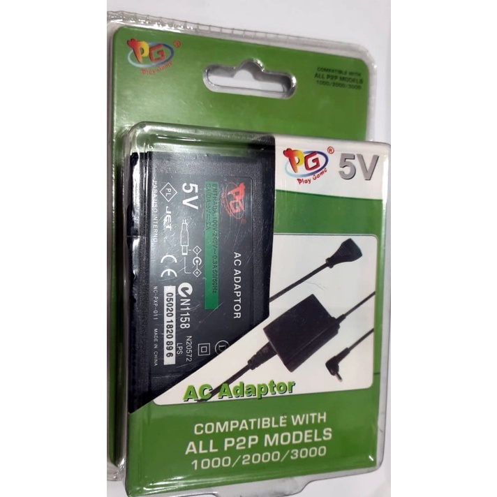 Fonte Adaptador AC 5v Compativel com modelos p2p 1000 2000 3000 Play Games | Shopee Brasil
