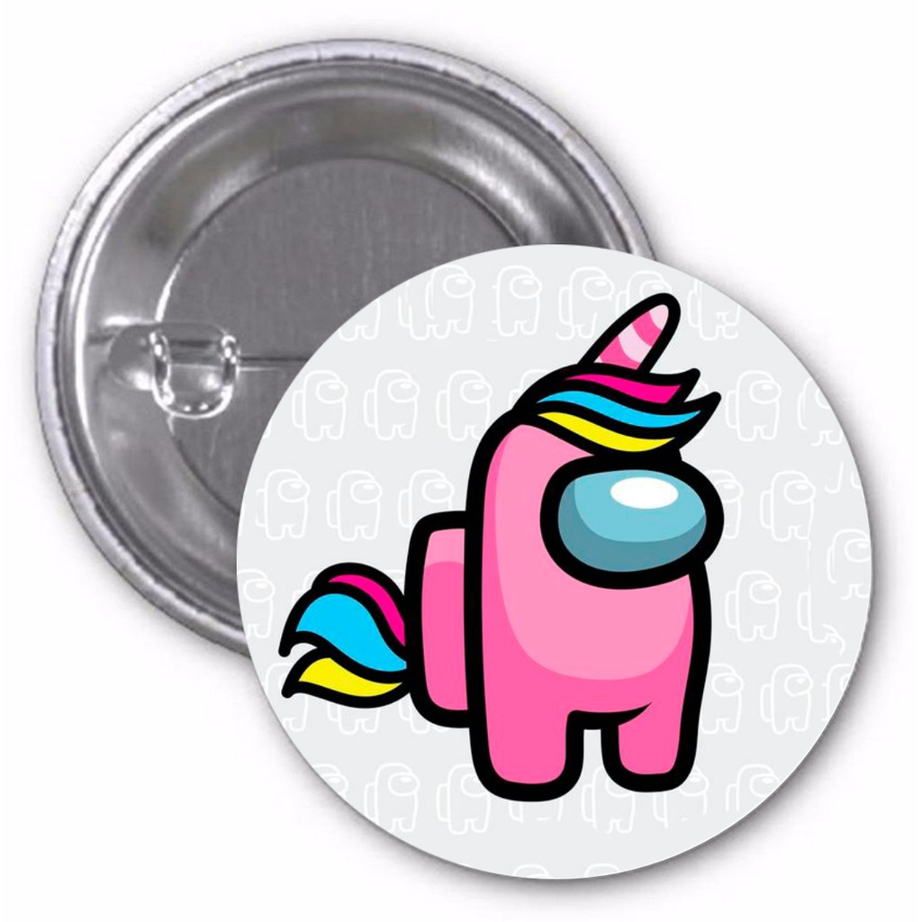 Botton Among Us bottons boton botons buton butons button buttons broche ...