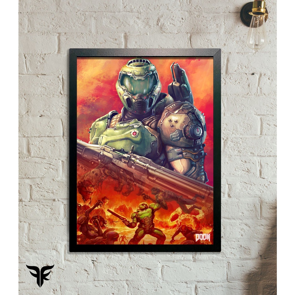 Quadro Doom | Shopee Brasil