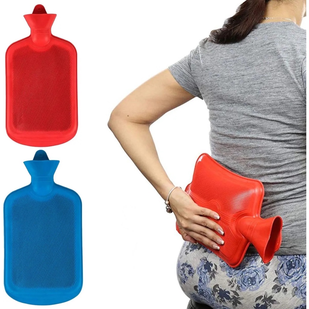 Bolsa Térmica Compressa Água Quente Fria Cólica Sinusite Grande 1800 Ml ...