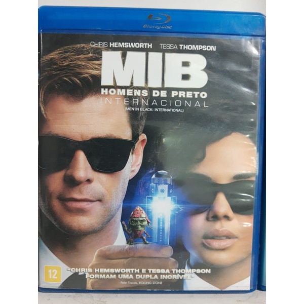 BLU-RAY MIB HOMENS DE PRETO INTERNACIONAL (USADO) | Shopee Brasil