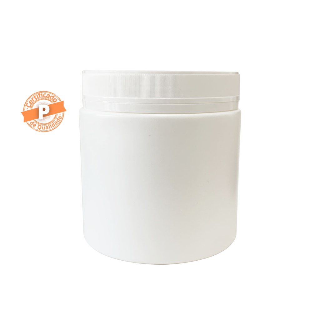 Pote Vazio Para Suplementos 500ml (20 Unidades) | Shopee Brasil