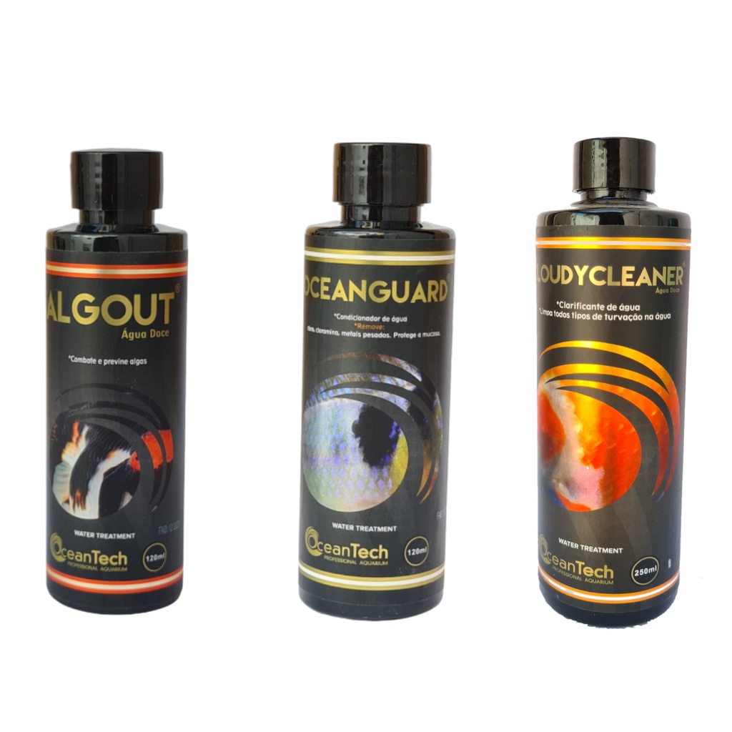 Kit Ocean Guard 120ml + Cloud Clean 120ml + Algout 120ml | Shopee Brasil