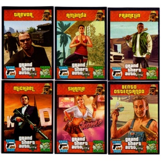 CARD GTA - 800 Cartinhas GTA Card GTA Cards GTA Card Game GTA Grand ...