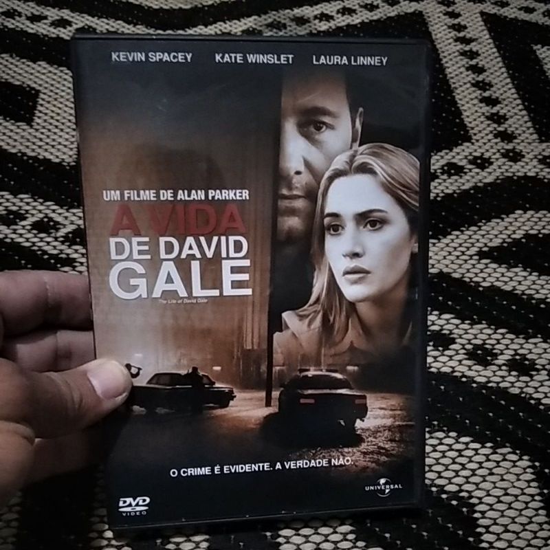 dvd a vida de David Gale - Kevin Spacey | Shopee Brasil