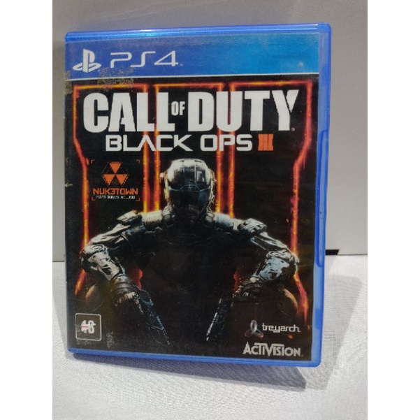 Call of Duty Black Ops 3 PS4 - Game Mídia Física - Jogo PS4 Seminovo Original Playstation 4 ...