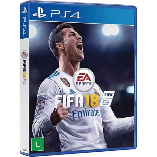 FIFA 18 - PS4 - Mídia Física - Seminovo | Shopee Brasil