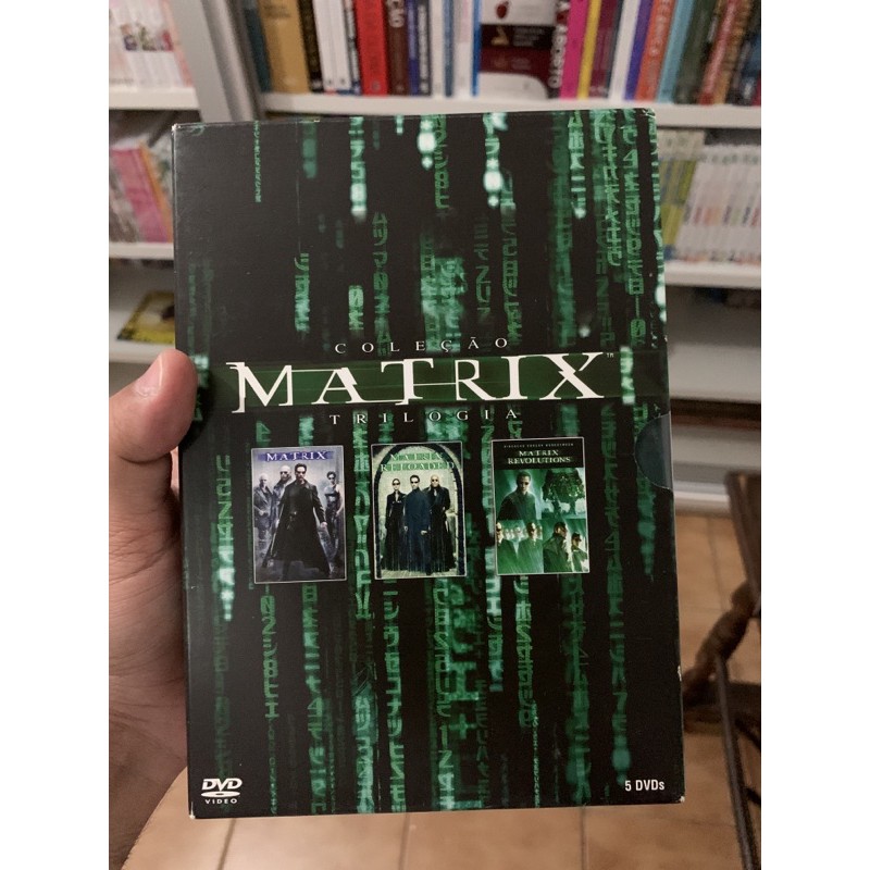 BOX Matrix TRILOGIA DVD | Shopee Brasil