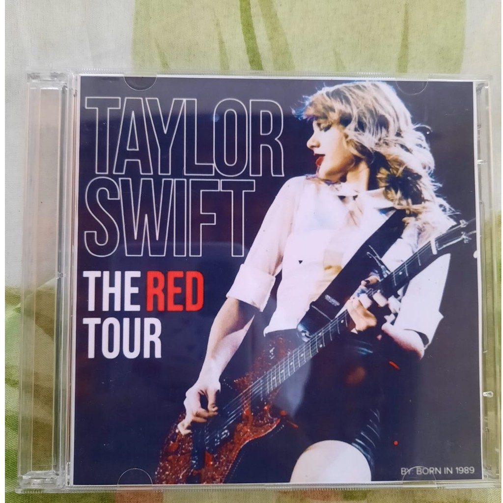 The Red tour- Taylor Swift (cd+dvd) | Shopee Brasil